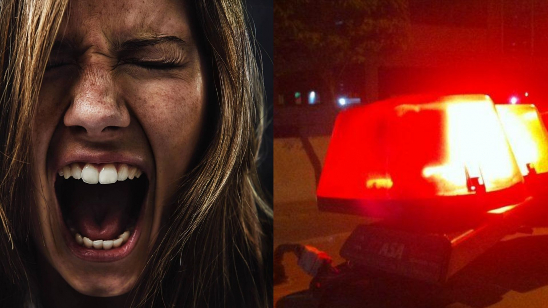 Mulher tem surto psicótico e é levada algemada para hospital Mulher tem surto psicótico e é levada algemada para hospital
